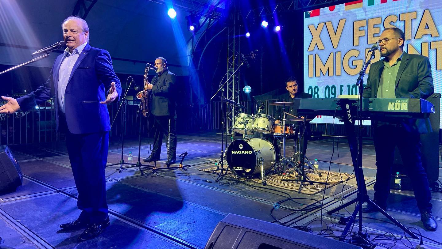 Tony Angeli encerra Festa do Imigrante em Cosmópolis