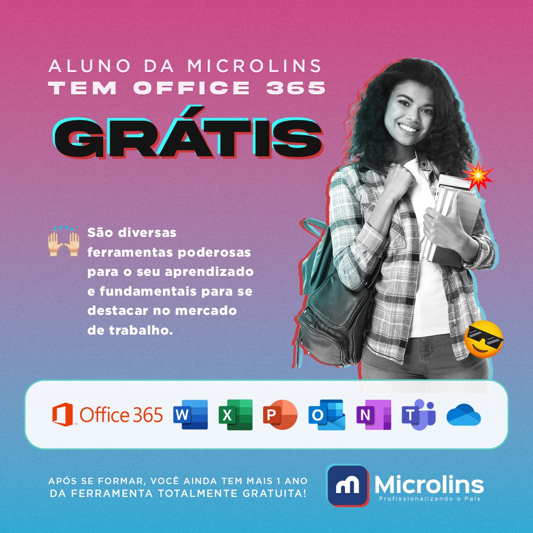 Microlins realiza Workshop de Excel gratuito